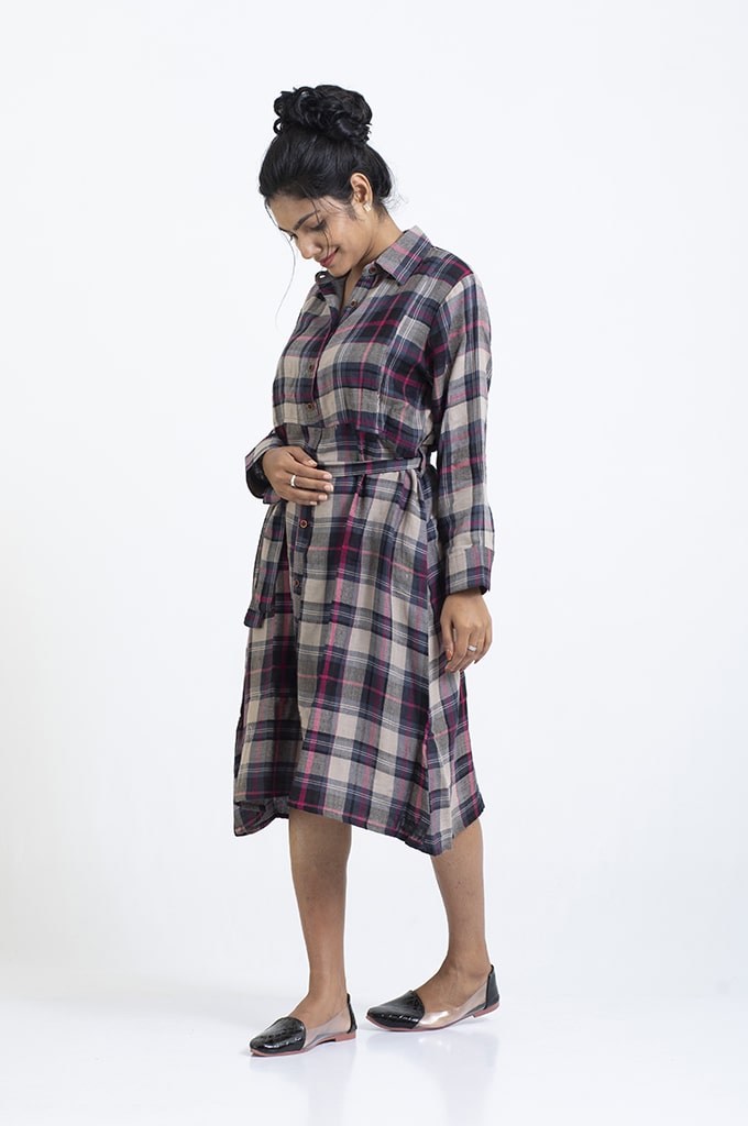 HAPPIMA FEEDING FRIENDLY LONG SHIRT