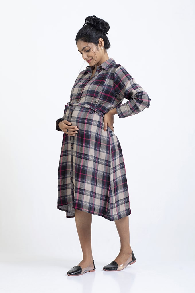 HAPPIMA FEEDING FRIENDLY LONG SHIRT